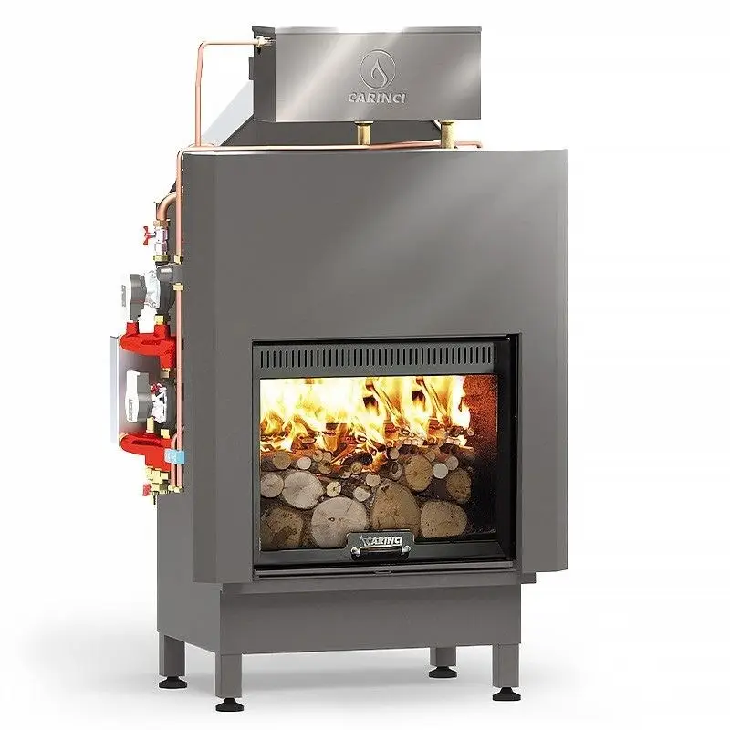 Carinci termocamino innovativo 2.0 system top 140 sinistro